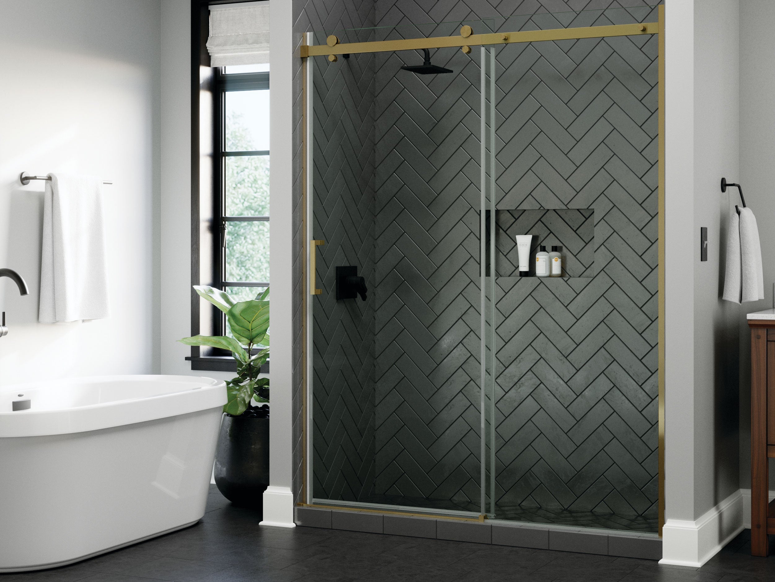 The Ultimate Guide to Glass Shower Door Finishes – Delta Shower Doors