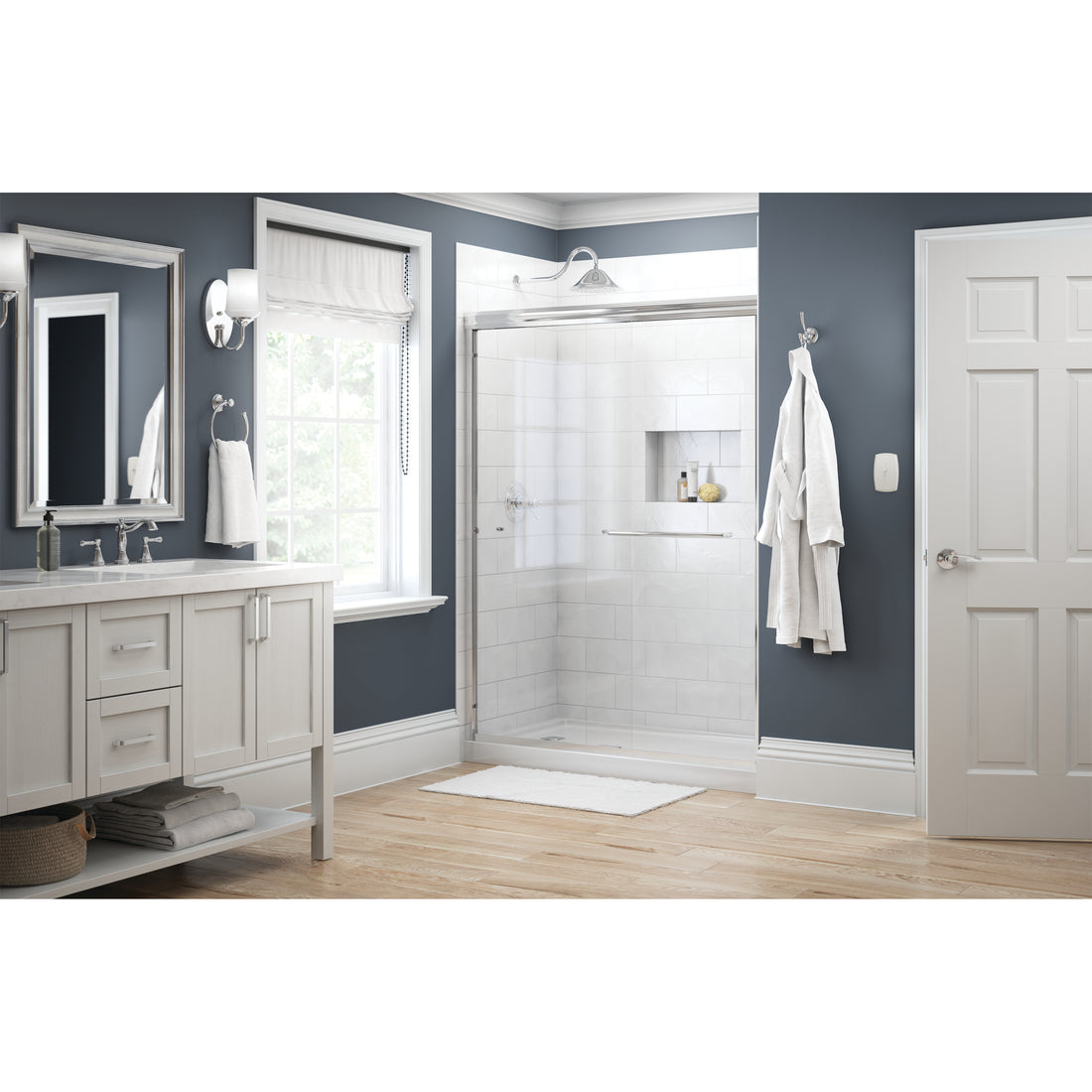 Traditional Shower Door Installation – Delta Shower Doors