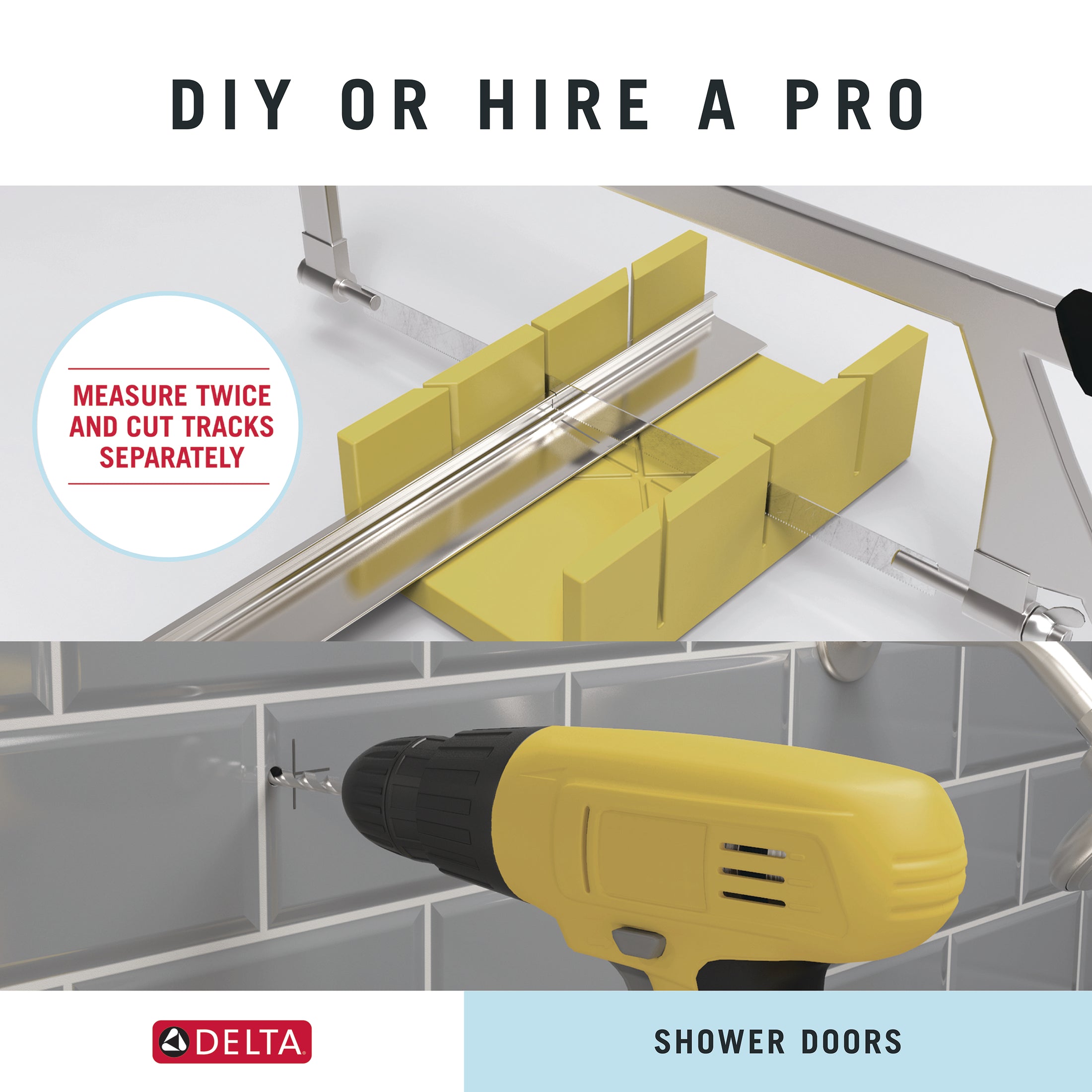Delta Classic 500 Modern Shower Doors